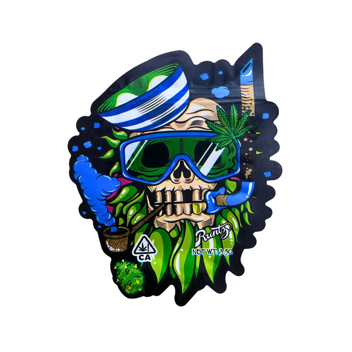 Scuba Skull Mylar Bags - Set of 50 – Pick-a-Pouch