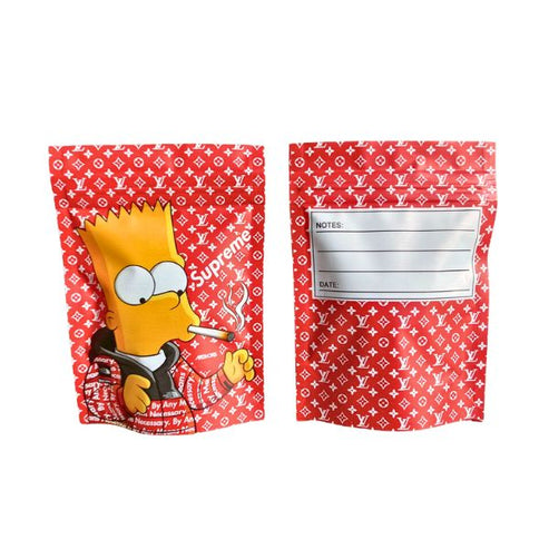 Bart Simpson Supreme Mylar Bags - Set of 50 – Pick-a-Pouch