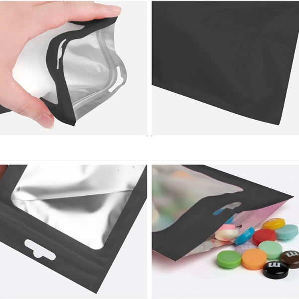 Euro Slot Black Pouches – Sets of 50 – Various sizes available – Pick-a ...