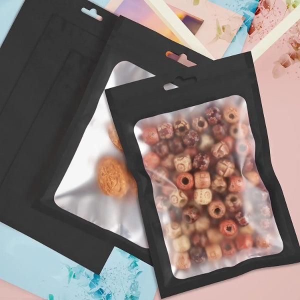 Euro Slot Black Pouches – Sets of 50 – Various sizes available – Pick-a ...