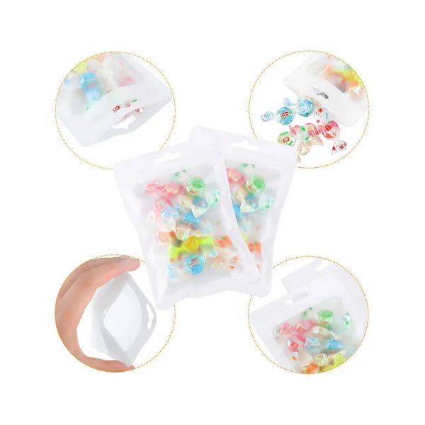 Euro Slot White Pouches – Sets of 50 – Various sizes available – PICK A ...